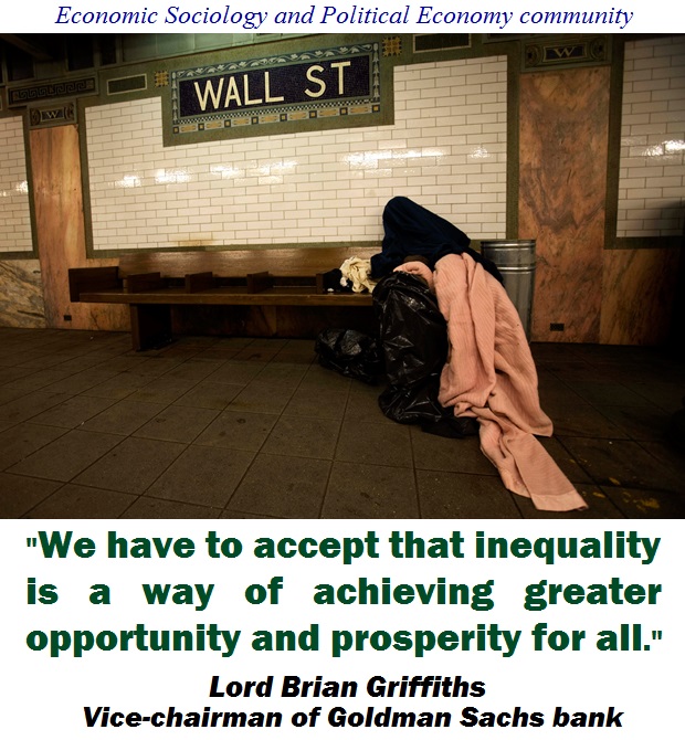 Goldman Sachs banker: “We have to accept that inequality is a way of ...