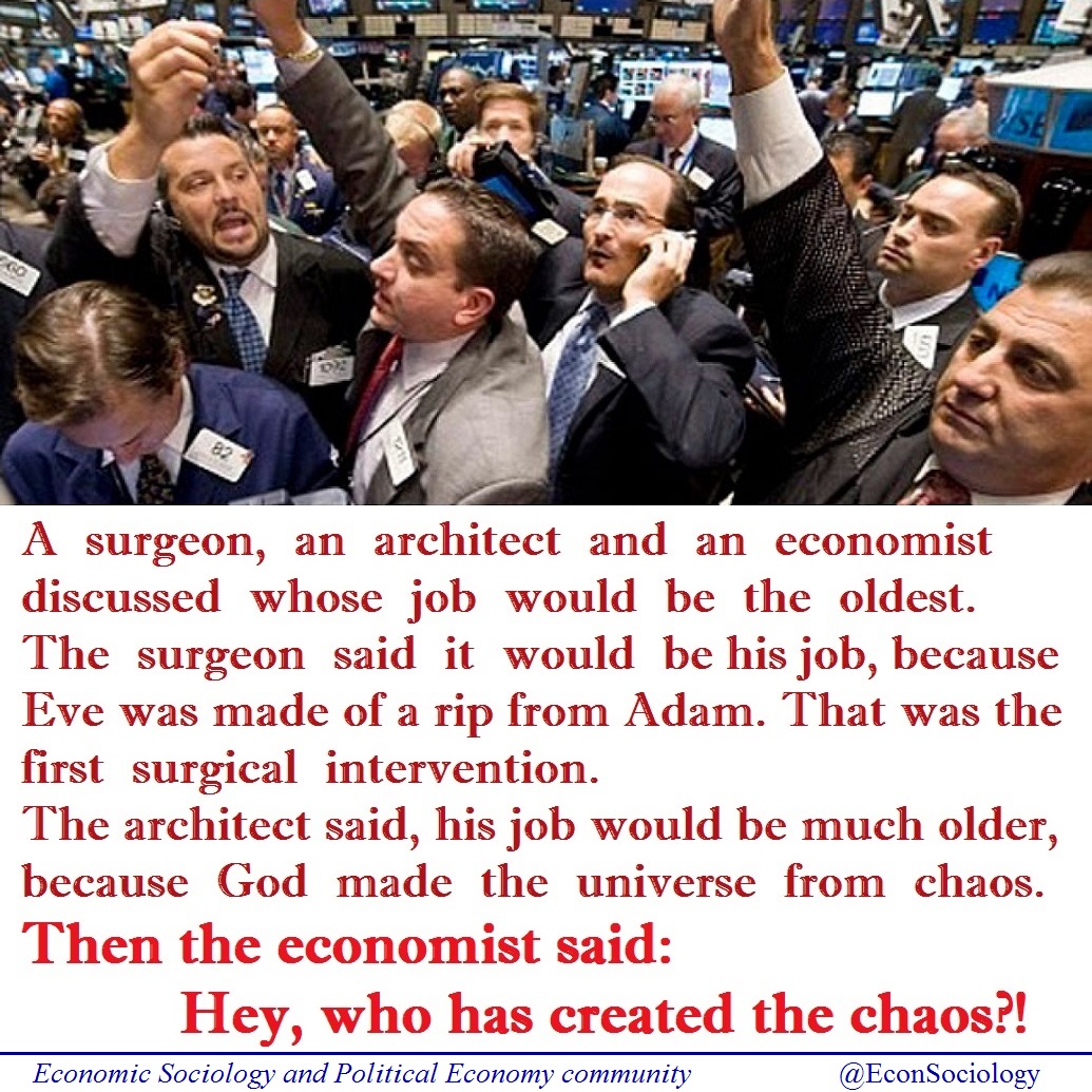 Economist the Creator – Economic Sociology & Political Economy